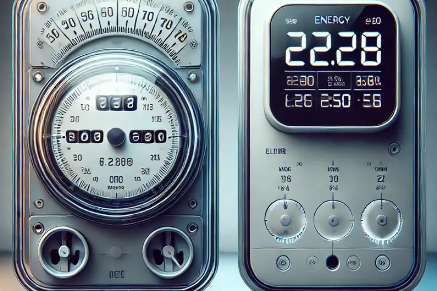 Electricity Meters, A Comparison of Digital and Analog Meters ...